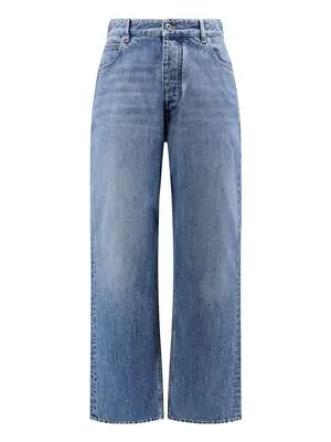 Bottega Veneta Vintage Wide Leg Jeans - Blue