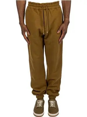 Saint Laurent Drawstring Slim Fit Pants - Brown