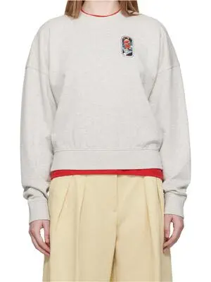 Kenzo Graphic Print Sweatshirt - White