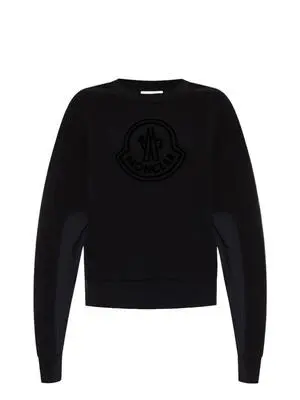 Moncler Logo Sweatshirt - Black