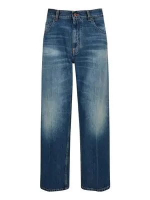 Victoria Beckham Belt-loop Jeans - Blue