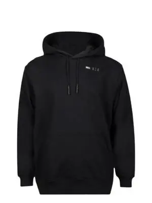 Alexander McQueen Logo-embroidered Cotton Hoodie - Black
