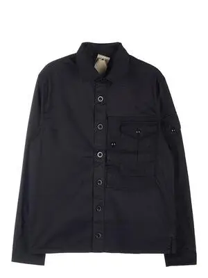 TEN C Long-sleeved Shirt - Black