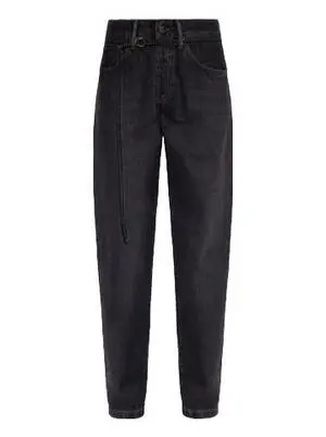 Acne Studios Straight Leg Jeans - Black