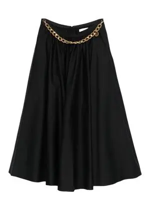 ELISABETTA FRANCHI Elisabetta Franchi Embellished Midi Skirt