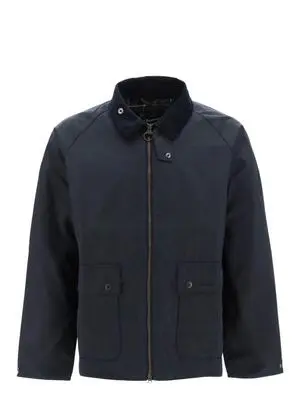 Barbour Bedale Zip-up Jacket - Black