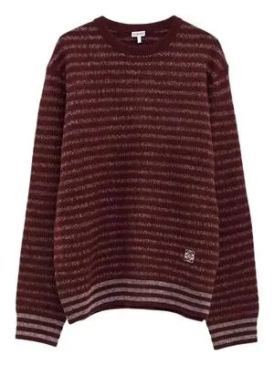 Loewe Striped Crew Neck Jumper - No