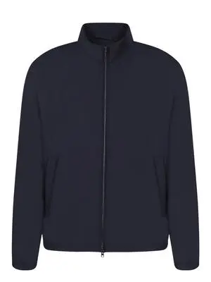 Herno Zip-up Bomber Jacket - Blue