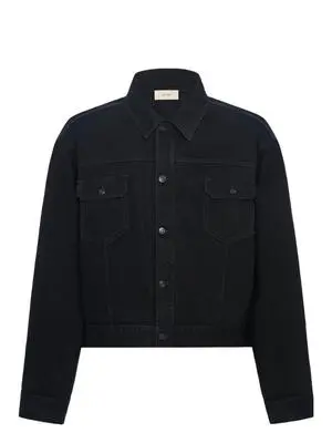 THE ROW Orson Cotton Jacket - Black