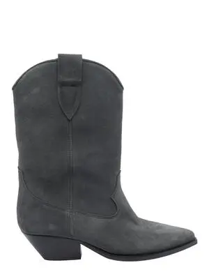 Isabel Marant Étoile Duerto Pointed Toe Cowboy Boots - Gray