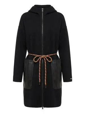 SPORTMAX Sportmax Hooded Overcoat