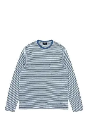 Dunhill Logo Round Collar Long-sleeved T-shirt - No