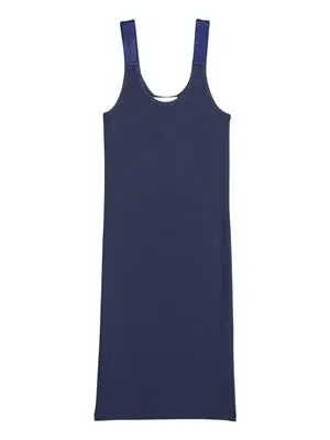 Helmut Lang Seatbelt Tank Dress - Navy Color