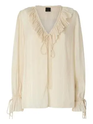 PINKO Pinko Biddy Ruffled Long Sleeved Blouse