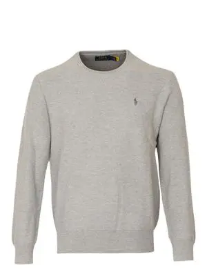 Polo Ralph Lauren Polo Ralph Lauren Textured Crewneck Jumper Gray