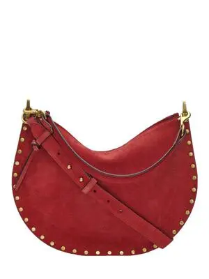 Isabel Marant Étoile Oskan Soft Zip Bag - Ruby Red