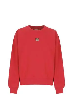 Kenzo Lucky Tiger Crewneck Sweatshirt - Cherry