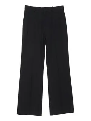 Acne Studios Tailored Straight-leg Trousers - Black