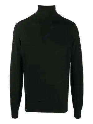 Brunello Cucinelli High Neck Pullover - Black