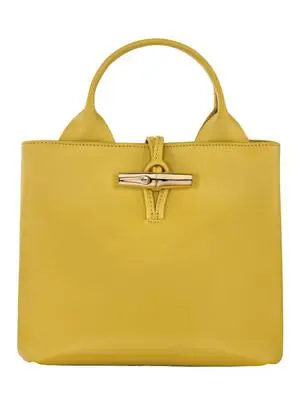 Longchamp Roseau Small Tote Bag - Ginger