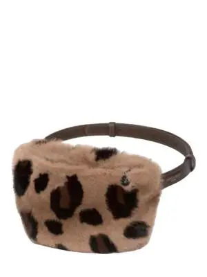 Simonette Ravizza Emblem Pocket Belt Bag - Brown
