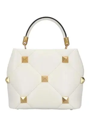 VALENTINO Valentino Roman Stud Leather Tote Bag