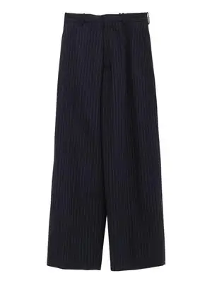 Acne Studios Striped Tailored Trousers - Navy Blue