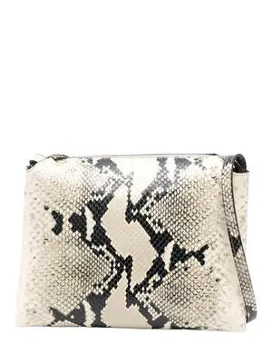 KHAITE Khaite Lina Embossed Crossbody Bag