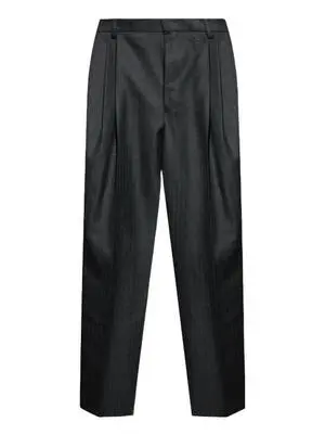 Dries Van Noten Belt Loop Track Pants - Grey