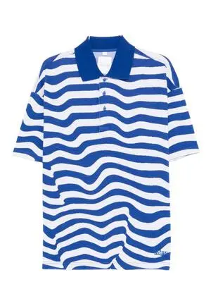 NAPAPIJRI Striped Polo Shirt - Blue
