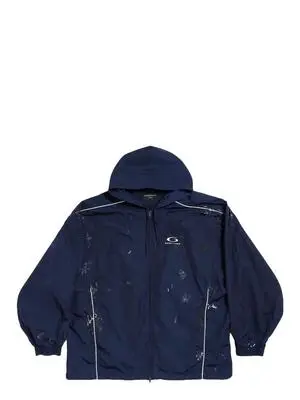Balenciaga Painter Track Jacket - Navy Blue