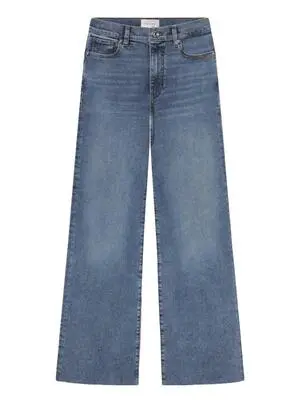 FRAME Le Slim Palazzo Jeans - Blue