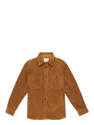 Isabel Marant Étoile Nario Buttoned Corduroy Shirt - Camel