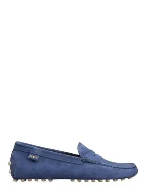 TOD'S Gommino Suede Loafers - Blue