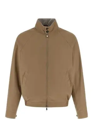 Brunello Cucinelli Water-resistant Gabardine Jacket - Brown
