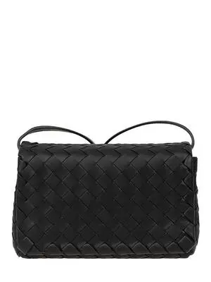 BOTTEGA VENETA Bottega Veneta Woven Flip Shoulder Bag