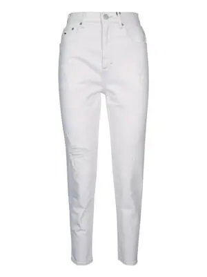 Tommy Hilfiger Ultra High Rise Tapered Jeans - White
