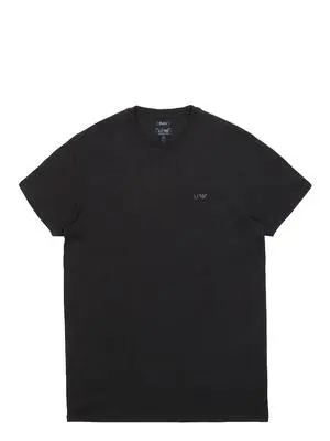 Emporio Armani Round Collar Logo T-shirt - No