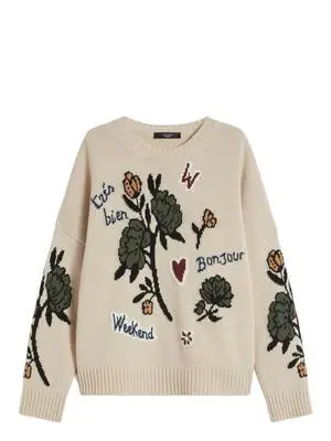 MAX MARA Weekend Max Mara Wool Knit Oversized Jumper