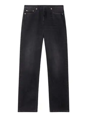 Off-White Logo Jeans - Black