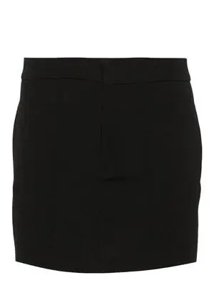 Isabel Marant Étoile Licoma High Waist Crepe Mini Skirt - Black