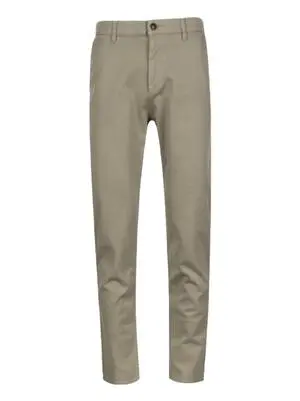 Hugo Boss Mid-rise Tapered-leg Trousers - No
