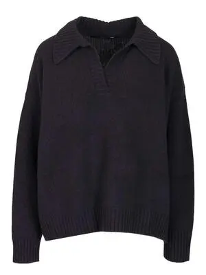 MAX MARA Weekend Max Mara V-Neck Jumper With Polo Collar