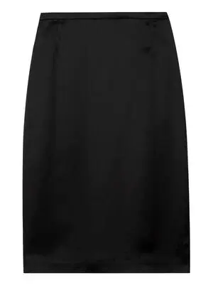 Saint Laurent Mid-rise Pencil Skirt - Black