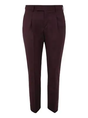 PT TORINO Straight Leg Casual Pants - Black