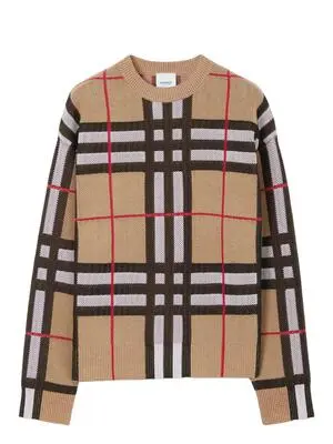 Burberry Vintage Check Knitted Jumper - Multicolor