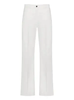 Seventy Flared Trousers - White