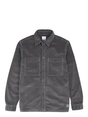 Paul Smith PS Paul Smith Buttoned Corduroy Shirt Black