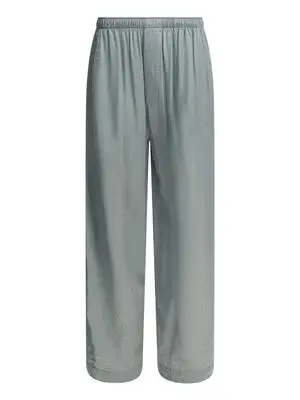 Balenciaga Monogram Relaxed Fit Trousers - Grey