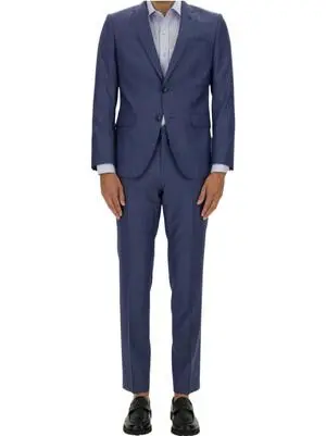 Hugo Boss Long-sleeved Suit - Blue